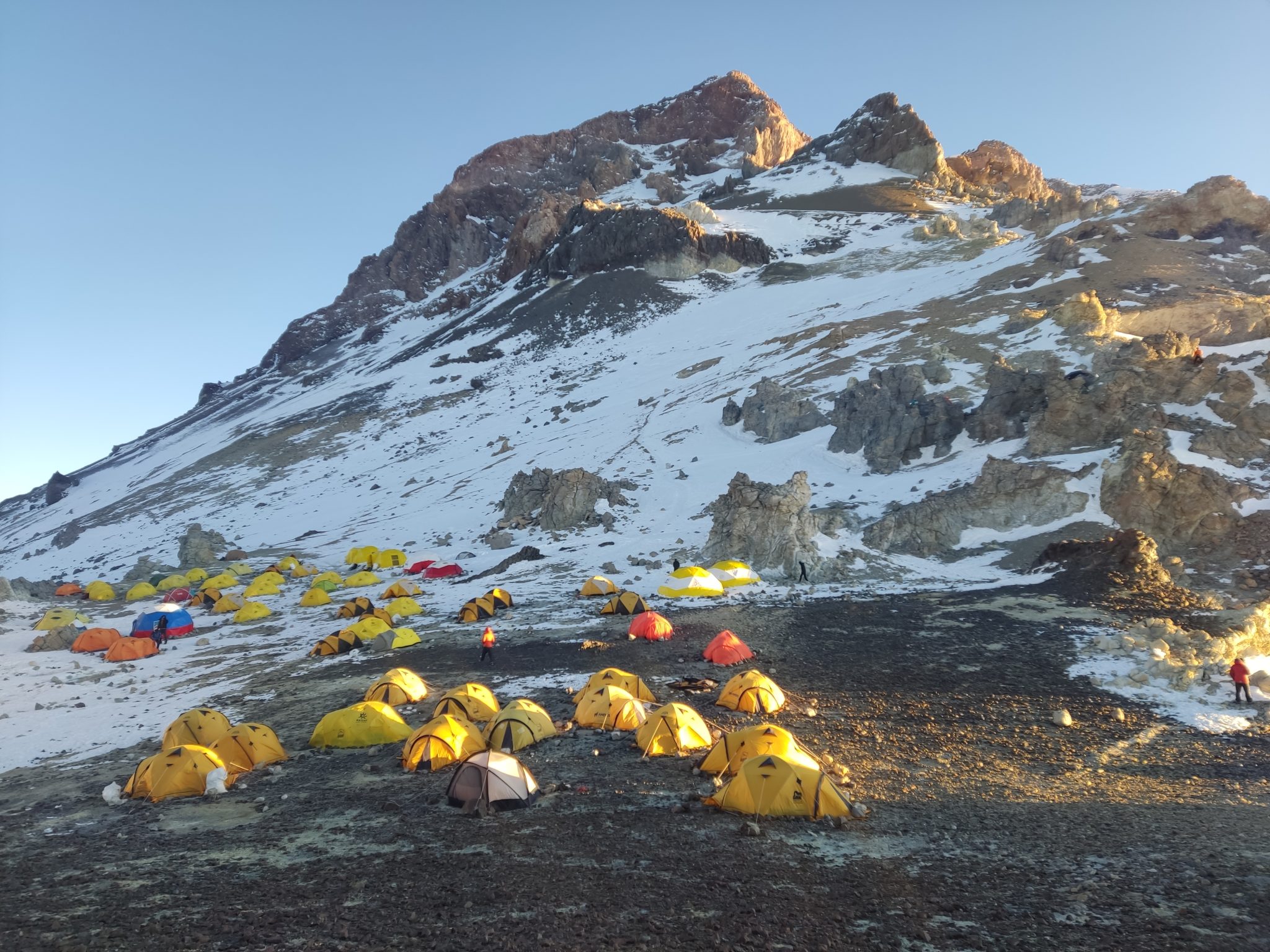 The 5 Highest Summits of the Andean countries